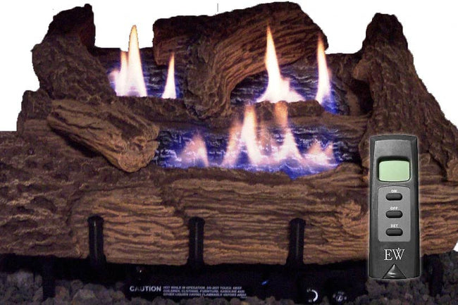 EverWarm Palmetto Vent Free Oak Gas Log Set – American Gas Works