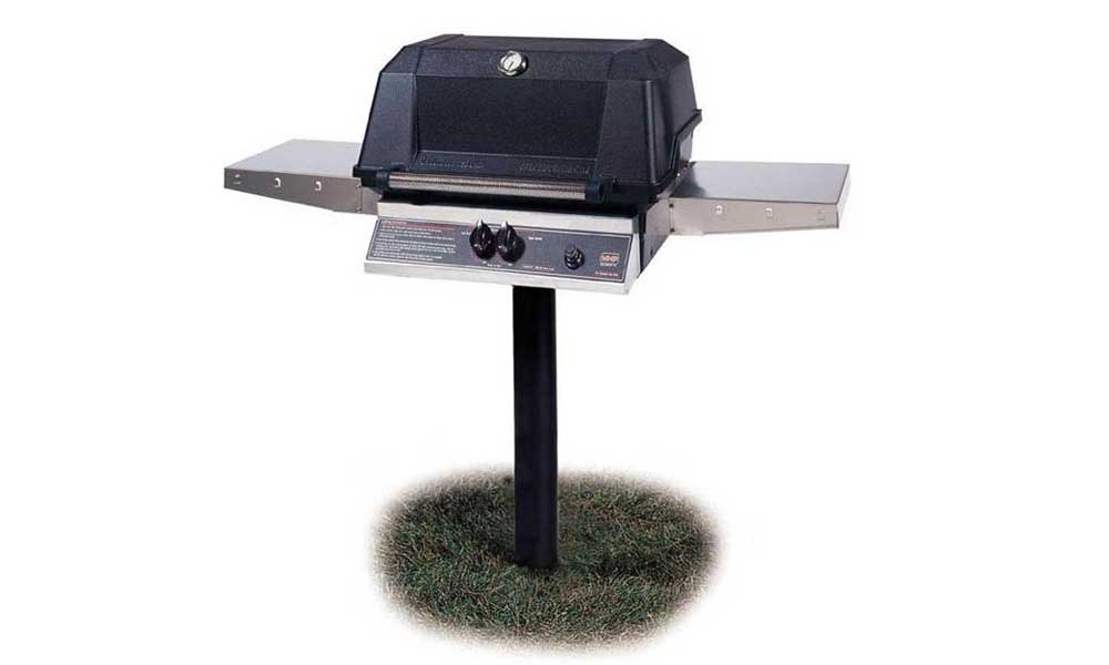 WNK Gas Grill - In Ground Down Post - Natural Gas | MHP Grills - Free ...